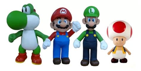 Kit Boneco Super Mario Bros Grande Kart Original Cole Mebuscar