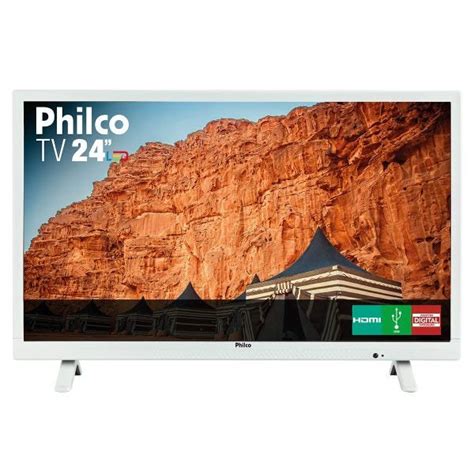 TV Philco LED 24 Polegadas Ph24E30Db Bivolt MadeiraMadeira