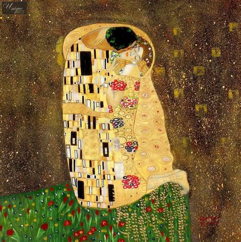The Kiss Gustav Klimt Wallpaper