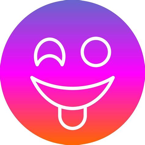 Winking Face With Tongue Vector Icon Design 15837592 Vector Art At Vecteezy
