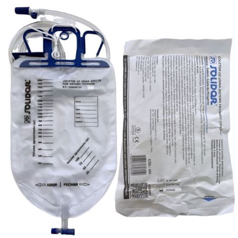 Coletor Urina SF C Fil Bolsa 2000ml 485 SOLIDOR CIRURGICA LUCENA