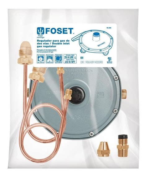 Regulador De Gas De V As Foset Mundo Tool