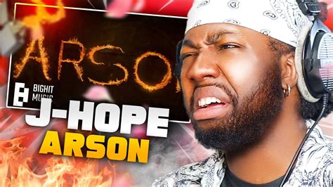 J Hope Arson Official Mv Reaction Review Youtube