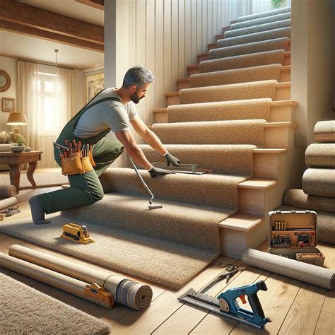 My Journey How I Installed Carpet On My Stairs Carpet Cleaning Force