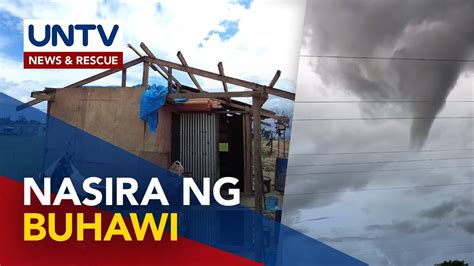 3 Bahay Na Nasira Ng Buhawi Sa Camarines Sur Ipinapagawa Na Ng