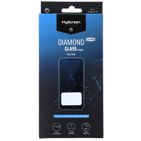 Szkło MyScreen Diamond Lite Glass Edge Full Glue iPhone 13 13 Pro