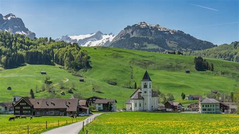 Solve Appenzell Countryside Jigsaw Puzzle Online With Pieces