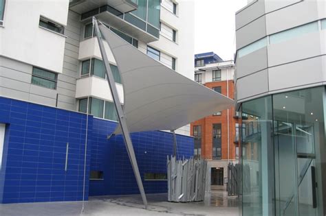 Fabric Hypar Canopy Feature Architen Landrell