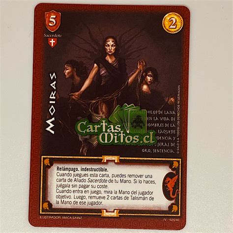 92 240 Moiras Mitos Y Leyendas Invasión Cartas Mitos