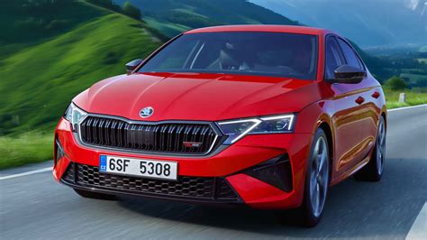 Skoda Octavia RS 2024 Facelift Revealed 20 PS More For The Practical GTI