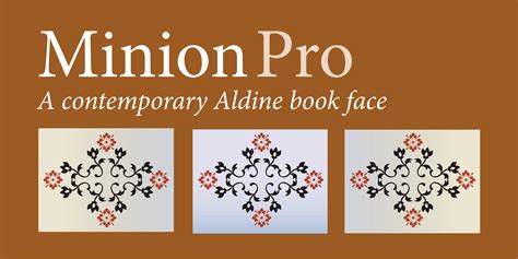minion® pro font