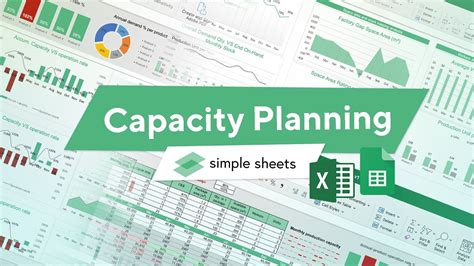 Capacity Planning Excel Template Step By Step Video Tutorial By Simple