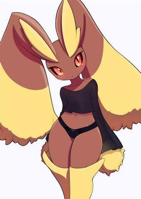 Lopunny By Unousaya On Deviantart Poke Ball Pokemon Fusion Art Pokemon Waifu Cute Pokemon