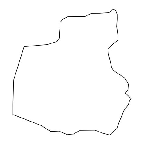 Carte Du Gouvernorat De Madaba Division Administrative De La Jordanie