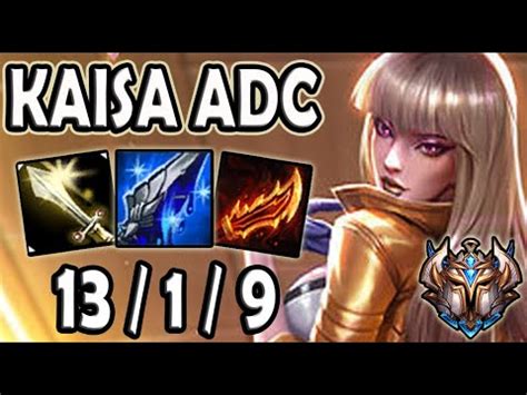 Kaisa Vs Jhin Triple Kill Adc Korea Challenger Patch