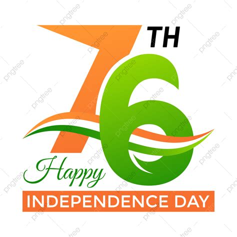 India Independance Day Vector Hd PNG Images 76th Happy Independence