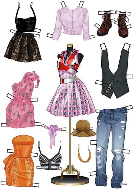 Papierpuppen Zum Anziehen Ausdrucken Papierpuppe Mit Winterkleidung