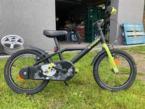 Rower dziecięcy B Twin Dark hero 16 cali Maksymilianów OLX pl