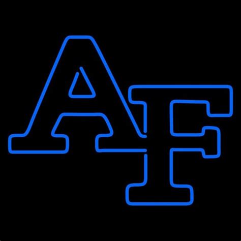 Custom Air Force Falcons Primary 2004 Pres Logo NCAA Neon Sign Neon