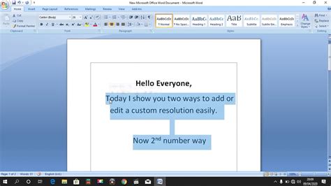 Two Ways To Add Or Edit A Custom Resolution Manually On Windows Any