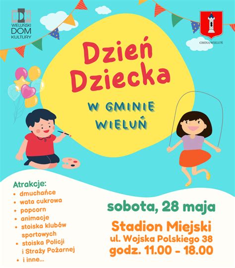 Urząd Miejski w Wieluniu zaprasza na Dzień Dziecka Wieluń i okolice