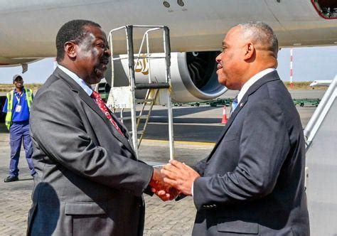 Haiti Prime Minister Conille Has Arrived In Kenya