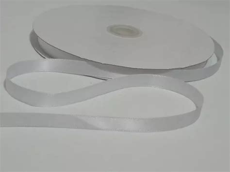 Rollo De List N Blanco Satinado Una Cara Cm Metros Meses