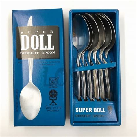 Jual Sendok Makan Super Doll Stainless Steel Asli Isi Pcs Kota