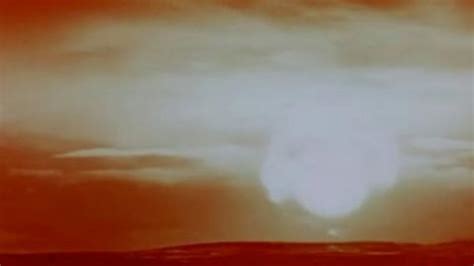 Bomba del Zar las inéditas imágenes de la explosión de la bomba