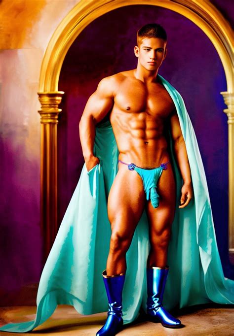 GAY AI ART On Twitter If Any Of These Guys Jump They Would Be Naked