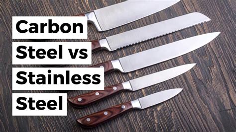Carbon Steel Vs Stainless Steel YouTube