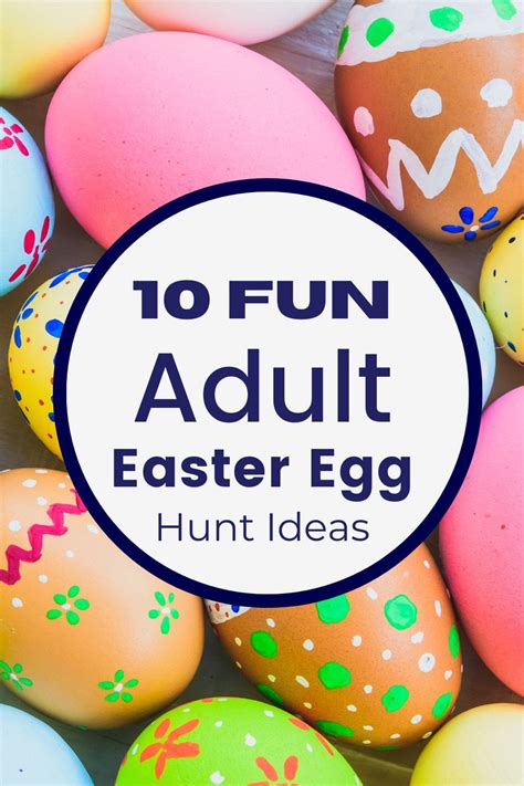 Adult Easter Egg Hunt Ideas For Every Budget Pretty DIY Home