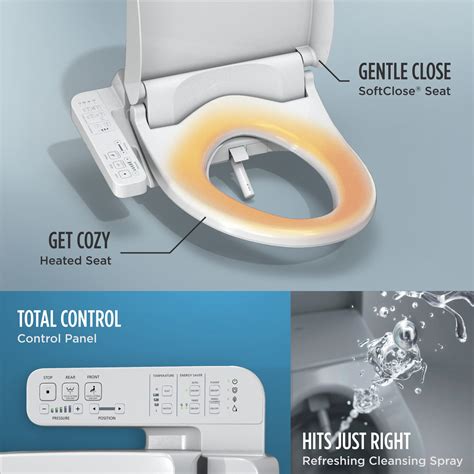 TOTO WASHLET A2 Electronic Bidet Toilet Seat With Heated Seat And