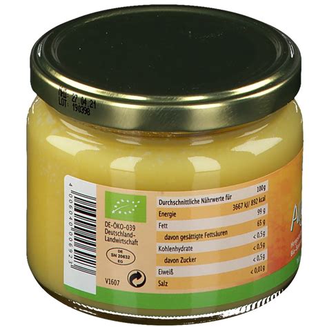RAPUNZEL Bio Allgäu Ghee 250 g Shop Apotheke