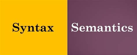 ️ syntax vs semantics syntax vs semantics research papers on linguistics 2019 01 10