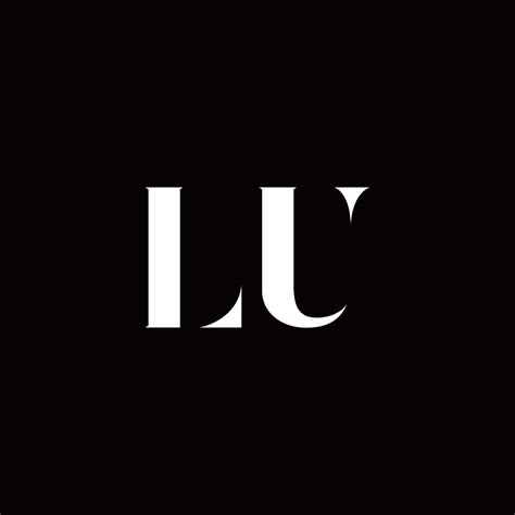 LU Logo Letter Initial Logo Designs Template 2767841 Vector Art At Vecteezy