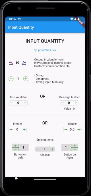 GitHub Pmatatias Input Quantity Flutter Widget For Input Quantity Item