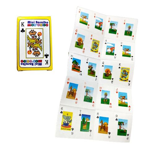 Mini Baralho Mico Doido Jogo Educativo Didatico Infantil Lembrancinha