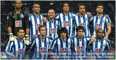 FC Porto Plantéis de 2000 a 2009 Invicta de Azul e Branco