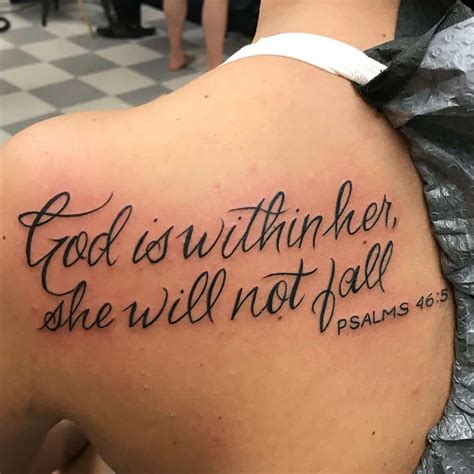 Aggregate Strength Bible Verse Tattoos For Females Super Hot In