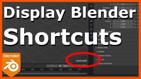 How To Display Blender Pressed Keys Or Shortcuts Onto Your Screen