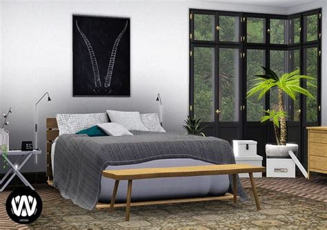 Sequoia Bedroom By Wondymoon Liquid Sims Bedroom Home Decor Furniture