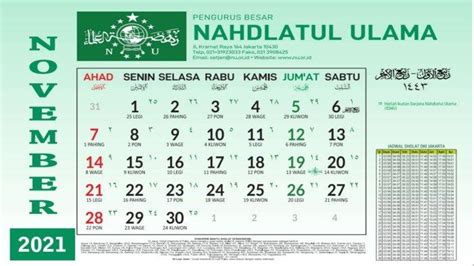 Jadwal Puasa Sunnah November 2021 Bertepatan Dengan Bulan Rabiul Akhir