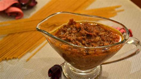 Ragú de Carne a la Boloñesa auténtica receta italiana