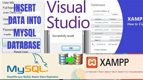 How To Insert Data Into Mysql Database Using Visual Studio C