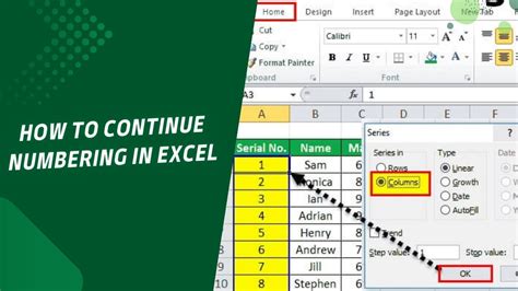 How To Continue Numbering In Excel Mastering The Art Of Seamless