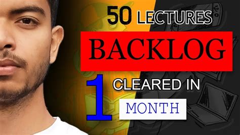 How To Clear Backlogs Like A Pro Topper S Strategy For Neet