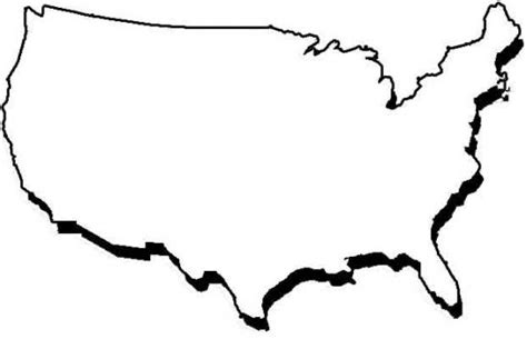 Printable Us Blank Map ClipArt Best
