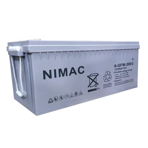 Bateria Nimac Gel Serie G Ciclo Profundo Ah V Cycsolar