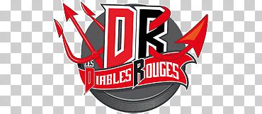 Diablo ilustración diables noirs de tours logo Deportes hockey sobre